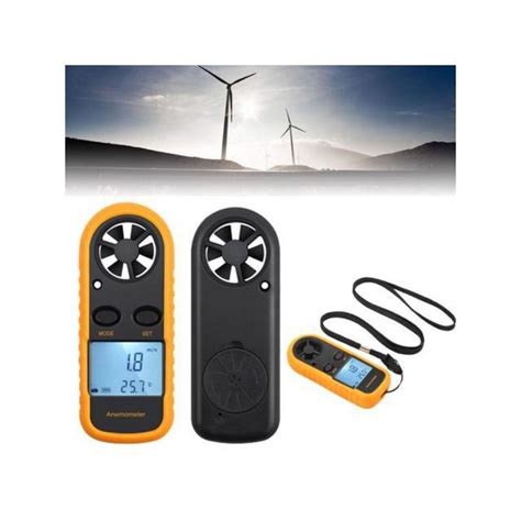 Digital Handheld Anemometer With Lcd Display Daraz Pk