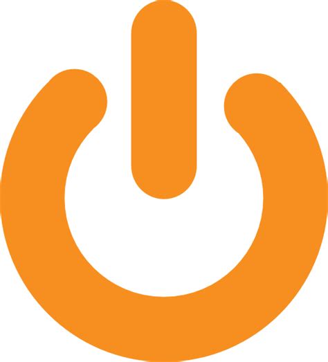 Download Exit Icon Png Orange Transparent PNG Download SeekPNG