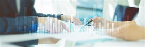 Trading And Market Analysis With Data Visualization On A Wide Banner