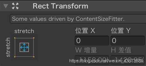 Unity 锚点 Anchors Csdn博客