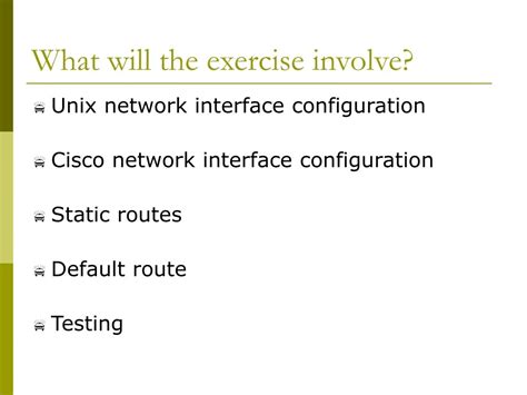 PPT Static Routing Exercise For Scalable Infrastructure Workshop Characters PowerPoint