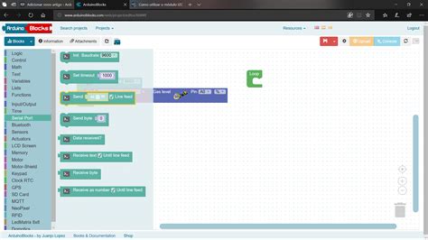 Programação Em Blocos Ldr Parte 34 Arduino Portugal
