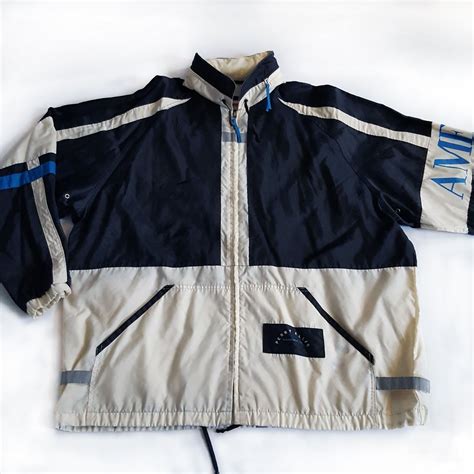 Perry Ellis × Vintage Perry Ellis America Vintage Mens Windbreaker