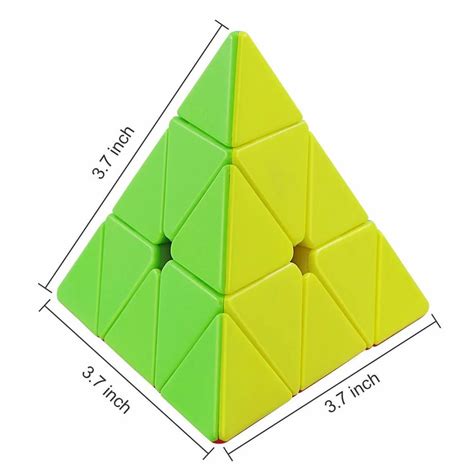 Multicolor Triangle Pyramid Cube 3 X 3 X 3 At ₹ 62piece In Rajkot Id 2857367596991
