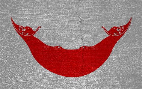 Easter Island Flag On The Texture Concept Collage Stock Image Image