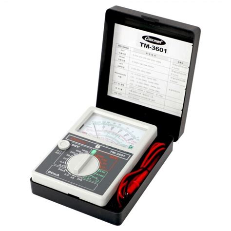 태광 멀티테스터기 Tm 3601 공구월드