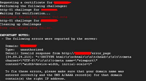 Spring Boot Certbot Unauthorized And Connection Errors Stack Overflow
