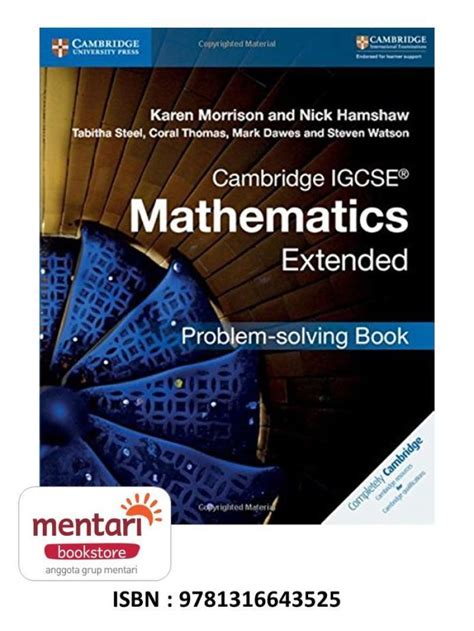 Promo Cambridge Igcse Mathematics Extended Problem Solving Books Diskon 23 Di Seller Kim Nona