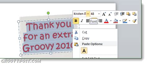 How To Create A Groovy Custom E Card With Powerpoint 2010