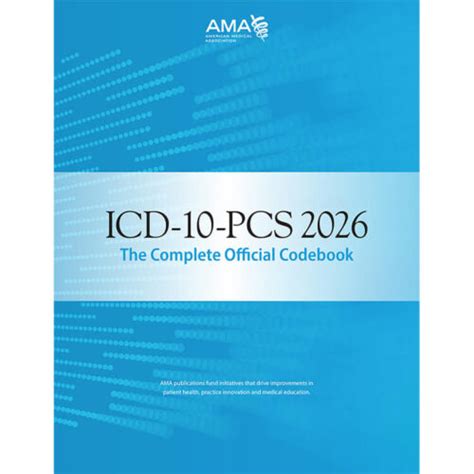 Ama Icd 10 Cm 2026 The Complete Official Code Book