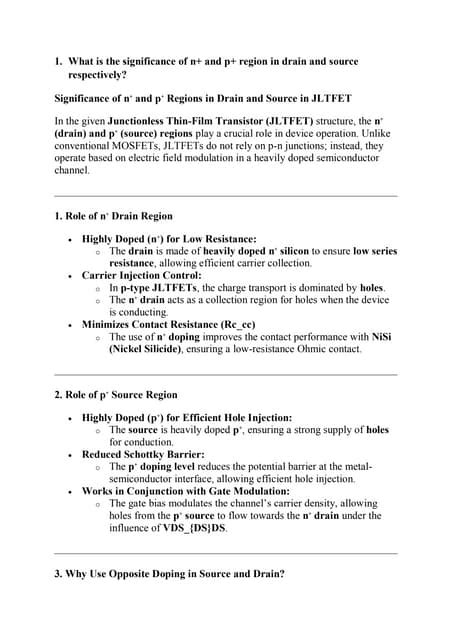 Junctionless Tunnel Field Effect Transistor As A Biosensor Pdf