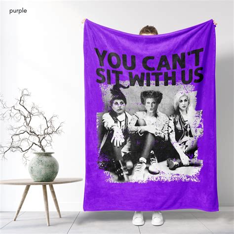 Hocus Pocus Blanket You Cant Sit With Us Mean Girls Quote Sanderson