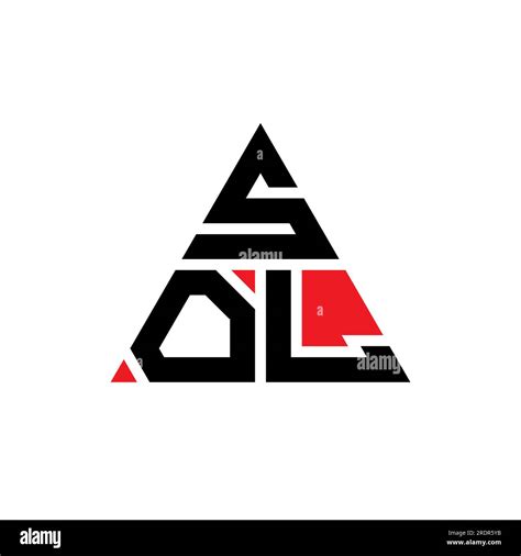 Logo De Lettre Triangle Sol Avec Forme De Triangle Monogramme De Logo