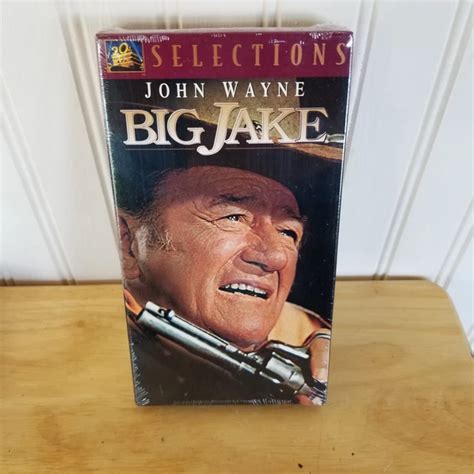 Big Jake Vhs Tape 20th Century Fox John Wayne Cowboy Western Factory