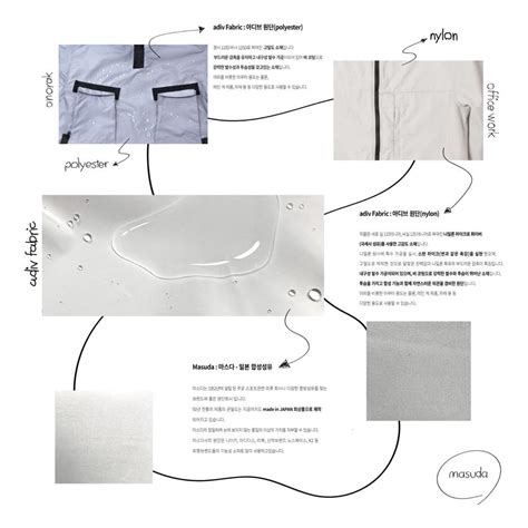 아디브 마스다는 1952년 에 설립 된 스포츠관련 의류 회사나 다양한 혼방섬유를 찾는 브랜드에 좋은 원단회사 입니다 50년 전통의 제품 균일도는 지금까지도 Made