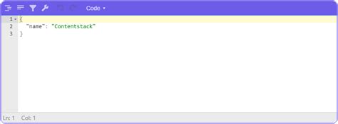 Json Editor App Installation Guide Contentstack