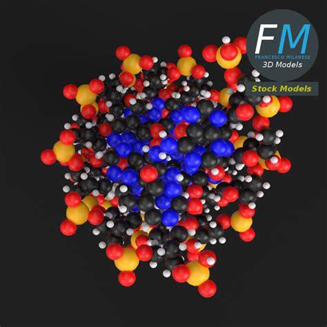 DNA Molecules 3D Model CGTrader