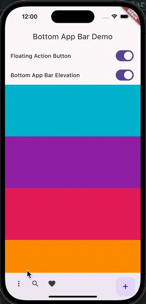 The Clickable Area Of A Button Placed On BottomAppBar Is Too Narrow If Material Is Enabled And