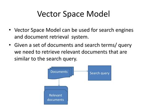 Vector Space Model12345678910111213 Pptx