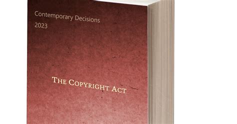 Landmark Publications The Copyright Act