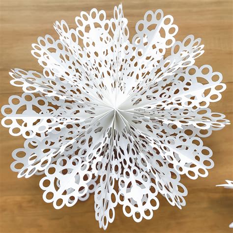 Easy Paper Snowflake Pattern Templates