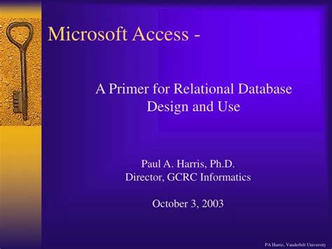 Ppt Microsoft Access Powerpoint Presentation Free Download Id1389432