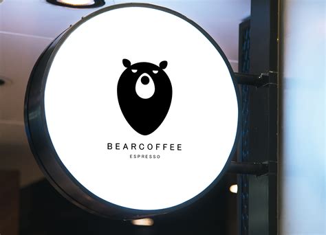 베어커피 로고 디자인 로고 디자인 포트폴리오 크몽