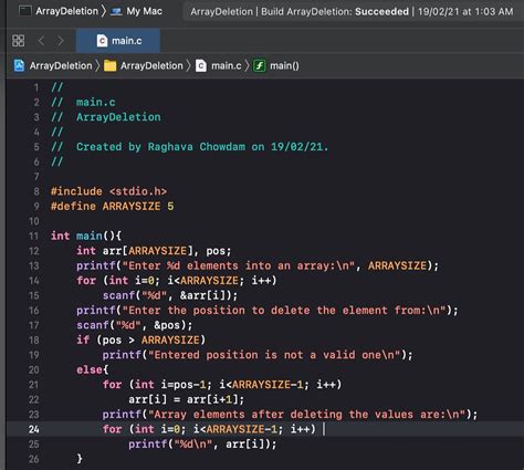 Demystifying Array Deletion