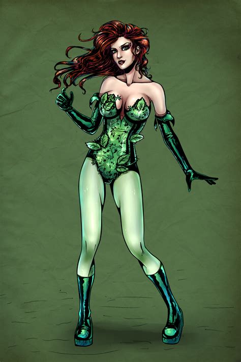 Poison Ivy By Salamandra88 On Deviantart