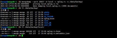 Mongodb数据库的备份恢复mongodb备份还原 Csdn博客