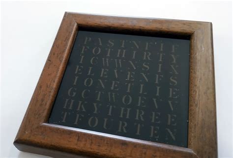 Verbis Desktop 8x8 Rgb Led Matrix Word Clock — Wikifab