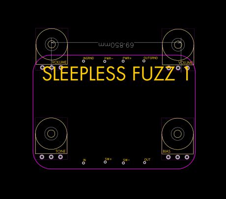 PCB Fuzzy Face TEMPLATE Resources EasyEDA