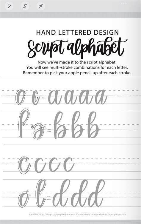 the basics of ipad lettering with procreate hand lettered design