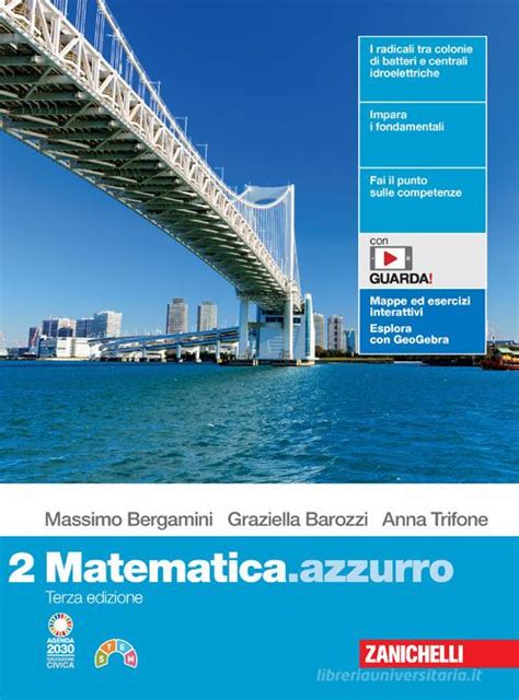 Matematica Azzurro Per Le Scuole Superiori Con Espansione Online Vol 2 Di Massimo Bergamini