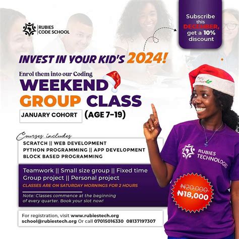 Rubies Technologies On Linkedin Join Our Weekend Group Coding Class