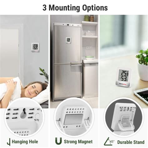 Thermopro Tp49 Digital Humidity And Temperature Monitor Cellar Smart