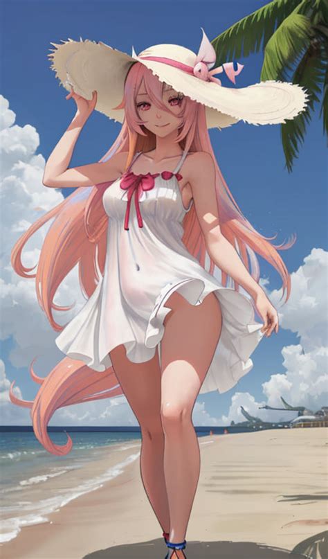 Ai Beach Beauty Unedited By Aneonee On Deviantart