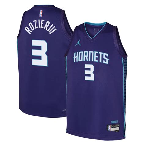 Charlotte Hornets Jordan Statement Edition Swingman Jersey 22 Purple