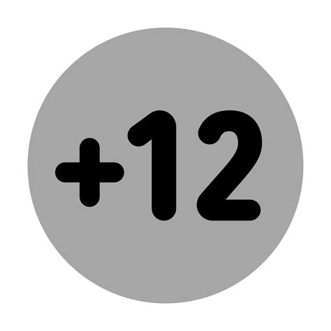 Pegi 12 Logo Safe Gaming Icons For Young Players