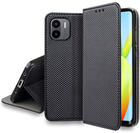 Etui Zamykane Do Xiaomi Redmi A Czarne Szk O