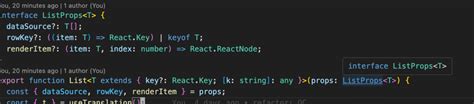 Typescript Vscode没有显示interface具体内容如下图 Segmentfault 思否