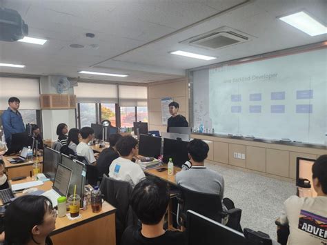 한국폴리텍대학 서울강서 빅데이터과 스프링부트 기반 백앤드 개발 특강 진행