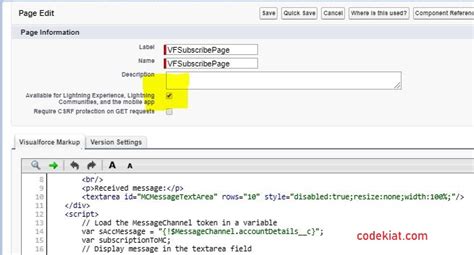 Implement Lightning Message Service In Salesforce