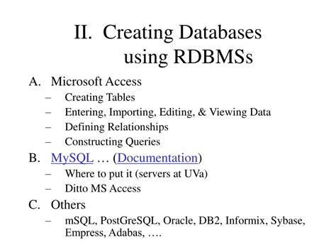 Ppt Databases And The Web Powerpoint Presentation Free Download Id53868