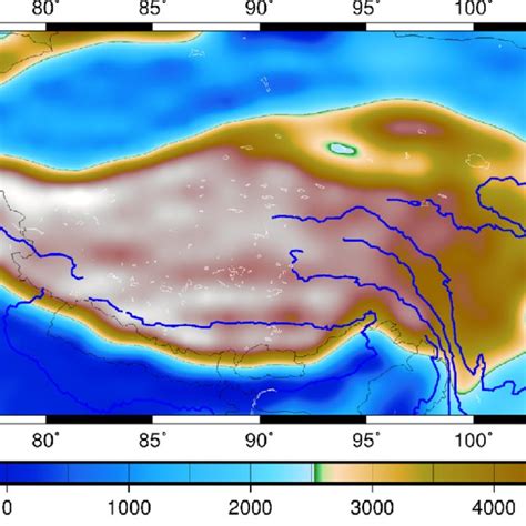 Of The Moho Depth D Crust 10 Is The Crust10 Moho Depth And D Download Scientific Diagram