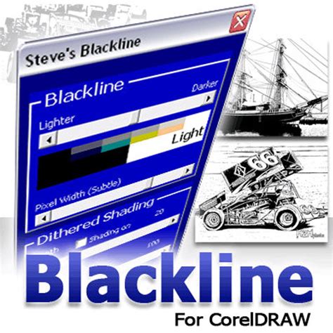 Line Art From Photos In Corel DRAW X X X X Full Version Macro Software Etsy