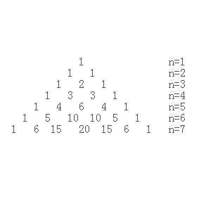 C 使用案例杨辉三角进阶 哔哩哔哩