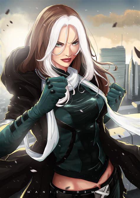 Rogue Fanart by Nakashima8Kazuma on DeviantArt Chica Anime Manga, Anime ...