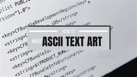 Sketchmypic How To Make Ascii Text Art In 5 Easy Steps