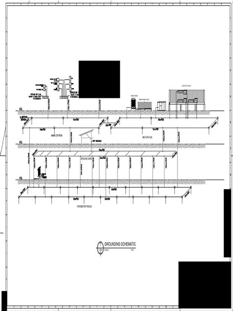 Grounding Schematic Ground Grid Pdf Electrical Engineering Electric Power